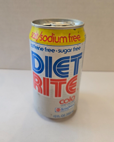 Diet Rite Cola Steel Empty 12oz Soda Can | eBay