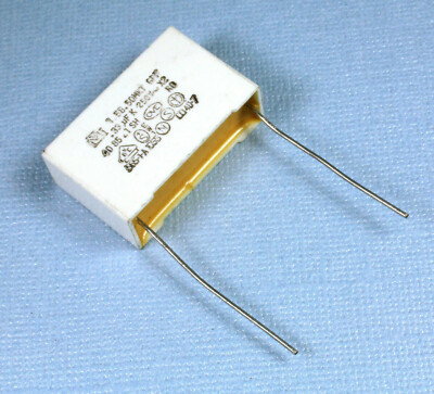 8pcs Mallory MKT Metallized Polyester Box Film Capacitor .33uF 255VAC ...