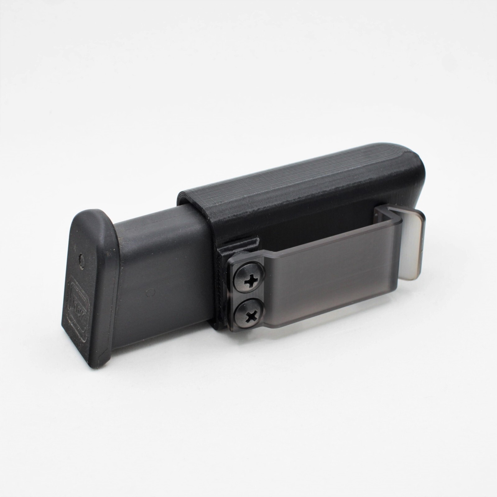 MAG POUCH FOR GLOCK 43X 9MM - LH SHOOTER IWB -RIGHT HIP FORWARD- Belts ...