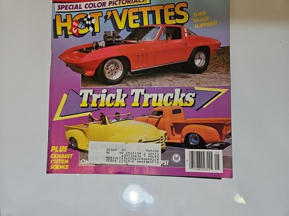HOT ROD Magazine May 1987 Mustang Shootout Hot Corvettes Trick Trucks ...