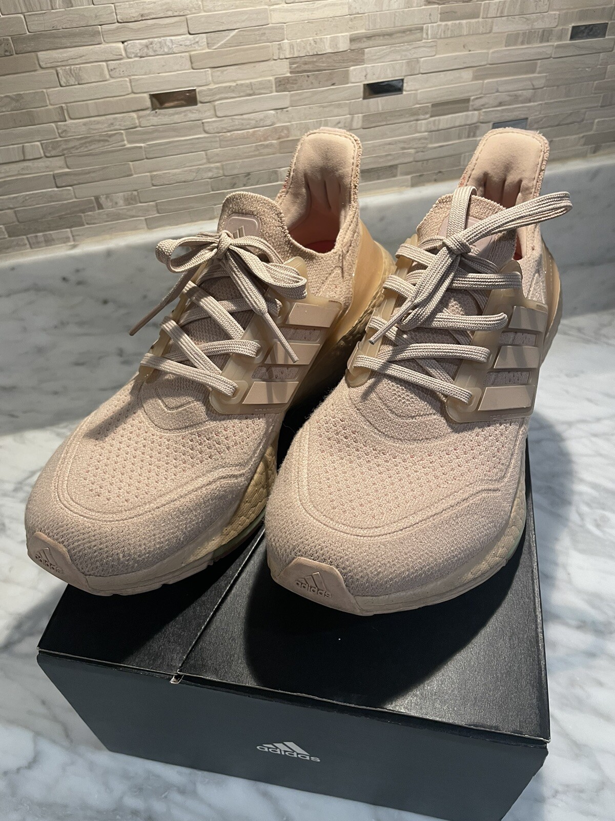 Adidas Shoes Women W 7.5 Hazy Rose Ultraboost 21 Runn… - Gem