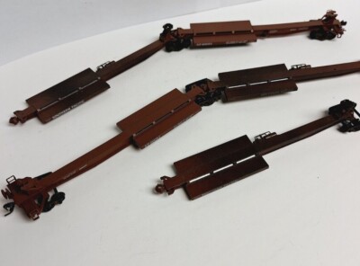 Athearn Ho Scale Southern Pacific SP Spine Impack Piggyback Cars A,B,C ...