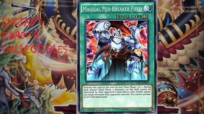 A489 YUGIOH SPELL CARD MAGICAL MID-BREAKER FIELD TD1L-EN067 | eBay