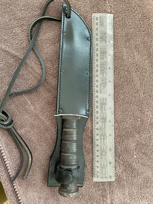 US WW2 Camillus Navy USN MK2 Fighting Knife w/ Sheath | eBay