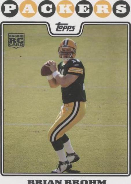 2008 Topps - Brian Brohm #332 (RC) for sale online | eBay