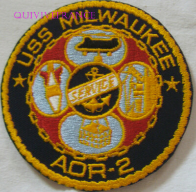 PUS524 - US Navy Uss Milwaukee AOR-2 Marine Patch | eBay