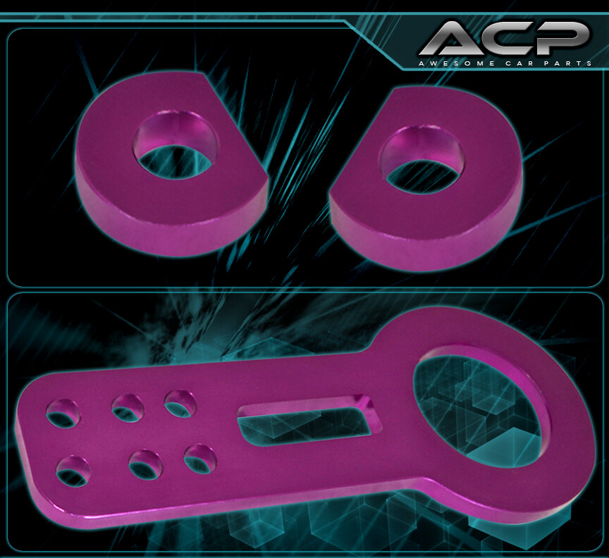 4000Lb Pulling Tow Towing Weight Hook Hitch Front Bumper 10mm Kit ...