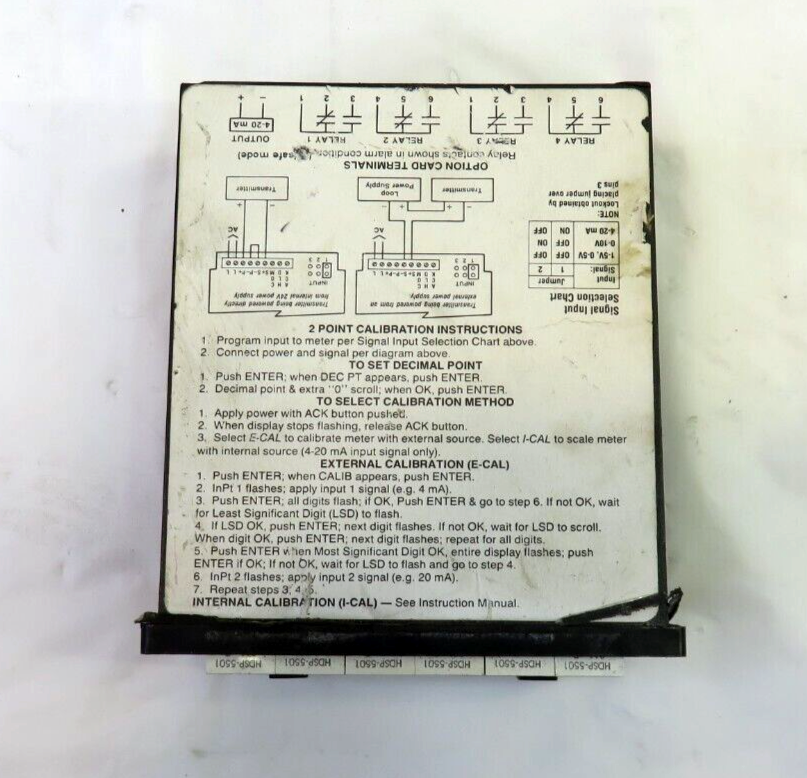 PRECISION DIGITAL PD690-3-18 Universal Process Meter, FOR PARTS/ REPAIR ...