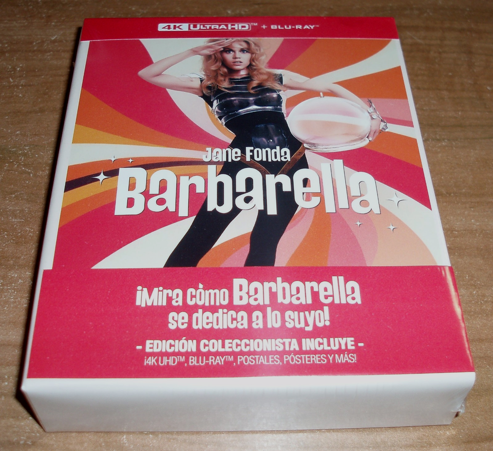 Barbarella (Barbarella) Collezzionista 4K UHD +Blu-Ray +Cartoline ...