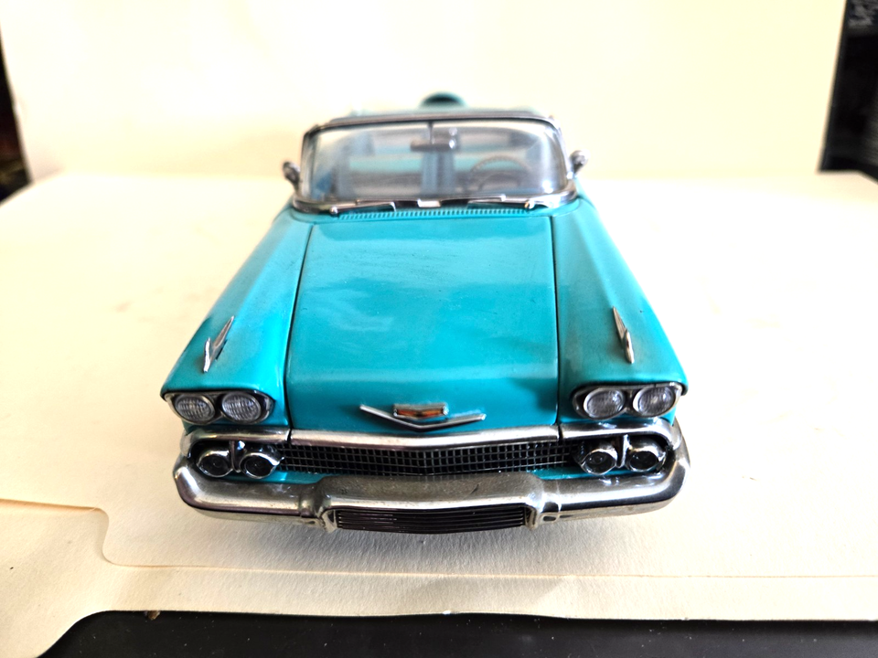 VINTAGE Danbury Mint 1958 Chevrolet Impala Convertible | eBay