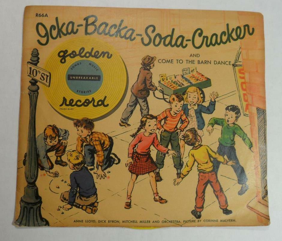 ICKA-BACKA-SODA-CRACKER COME TO THE BARN DANCE GOLDEN RECORD #66 78 RPM ...