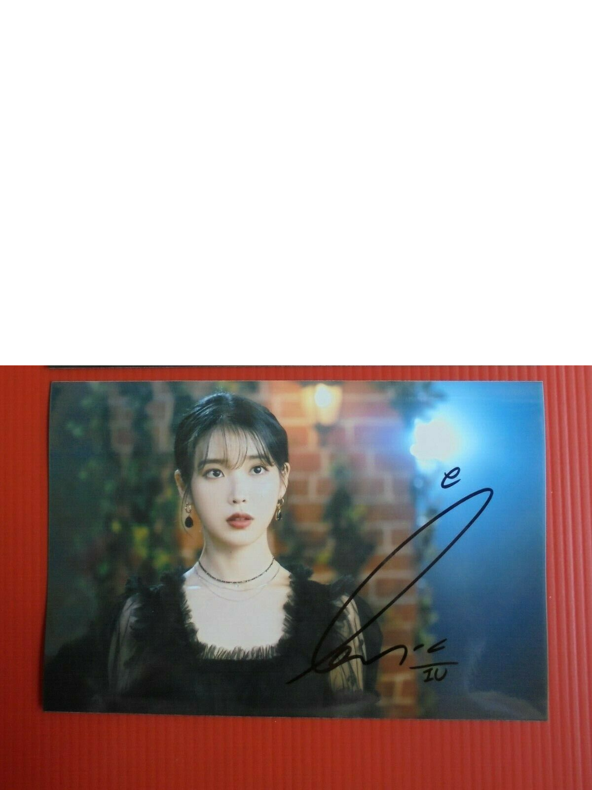 IU Lee Ji Eun KPOP IU Hotel del Luna Drama Photo Autograph signed USA ...