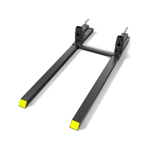 60" 4500LBS Clamp W/ Adjustable Stabilizer Bar For Tractor Forks Loader ...