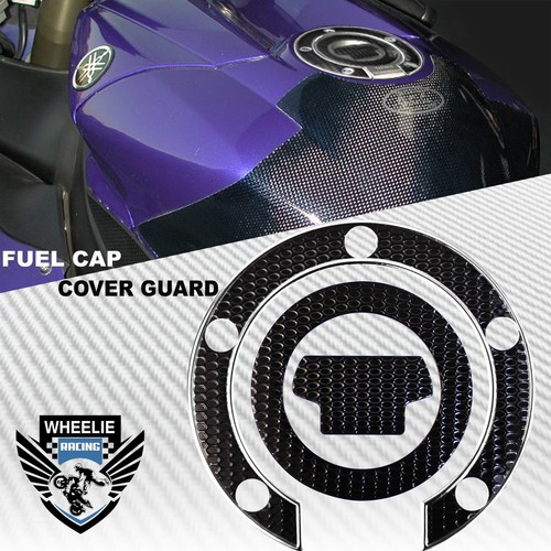 CHROME SILVER&BLACK PRO GRIP FUEL TANK PAD+GAS CAP COVER FOR YZF R1/R6 ...