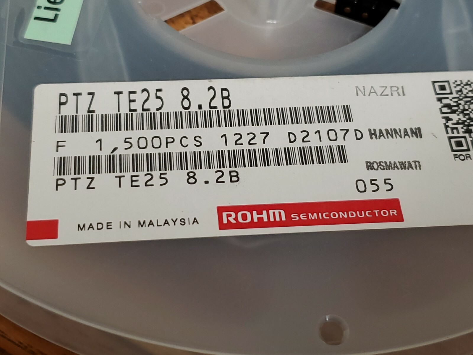 (20 PCS) PTZTE258.2B DIODE ZENER 8.7V 1W PMDS ROHM *US STOCK* | eBay