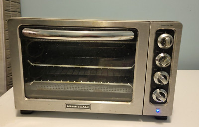 KitchenAid 12 Inch Compact Convection Bake Countertop Oven KC0223CU ...