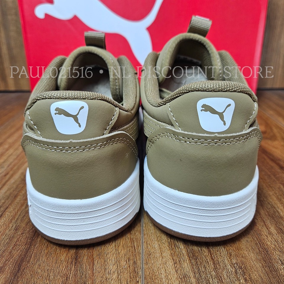 PUMA Men's Skate Sneakers Lace-up Court Shoes ~ Brown ~ Various Sizes ...