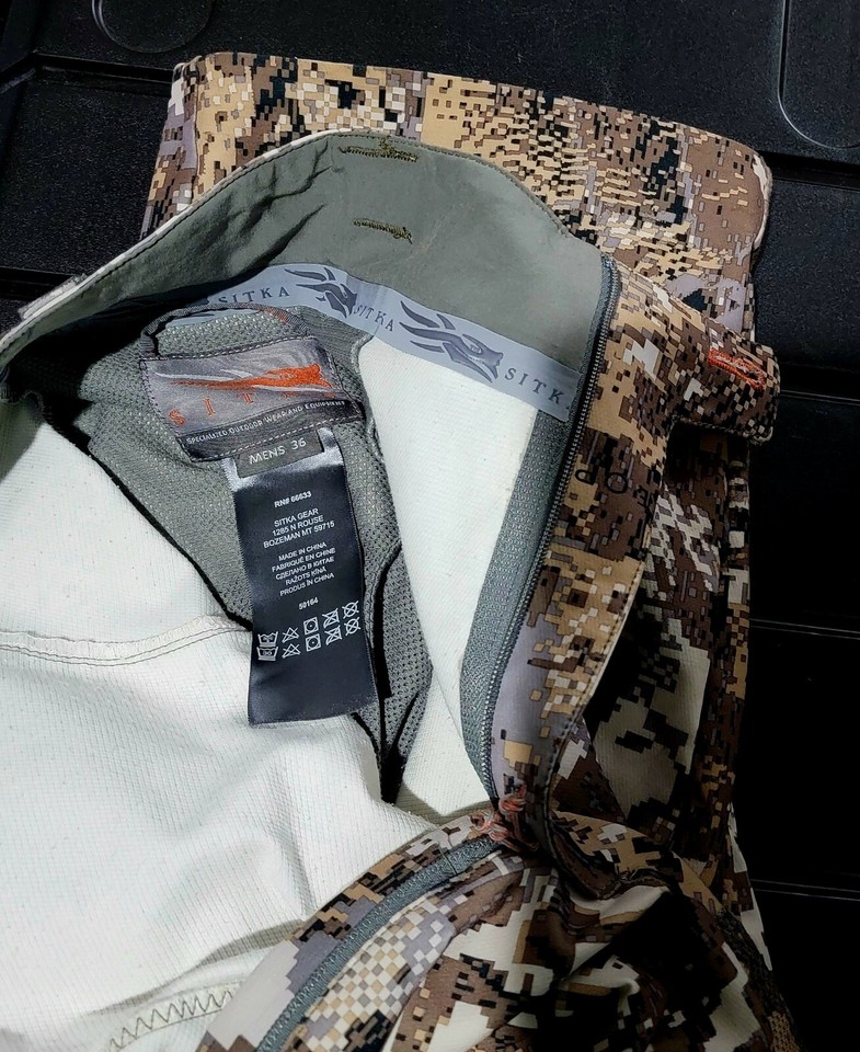 Sitka ESW Pant 36 Elevated EVII | eBay