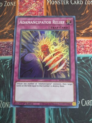 Yu-Gi-Oh! TCG Adamancipator Relief MP21-EN235 Super Rare 1st Edition ...