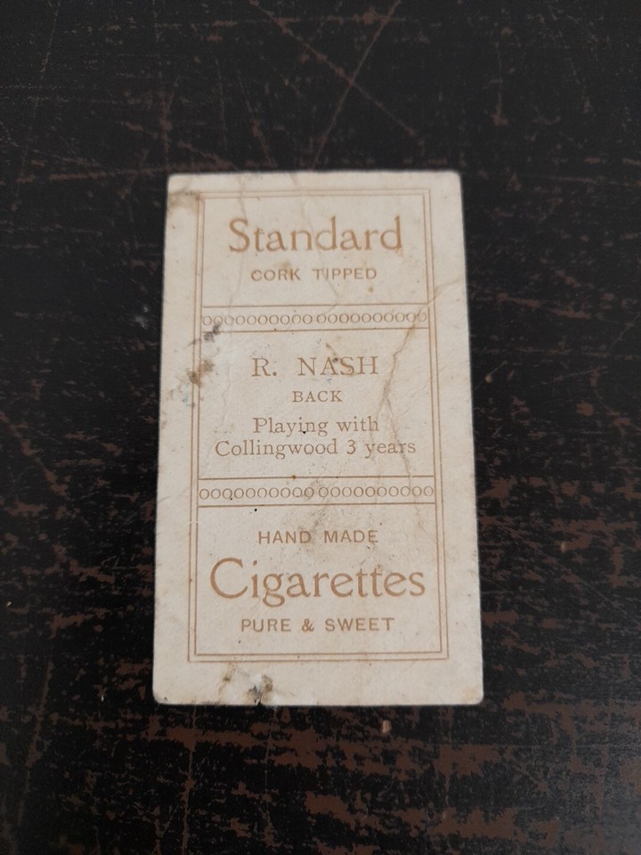 1907 SNIDERS & ABRAHAMS AUST. Collingwood Magpies Cards | eBay Australia