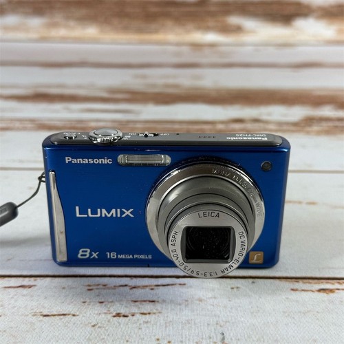 Panasonic Lumix DMC-FH25 16MP 8x Zoom Compact Camera Blue | eBay