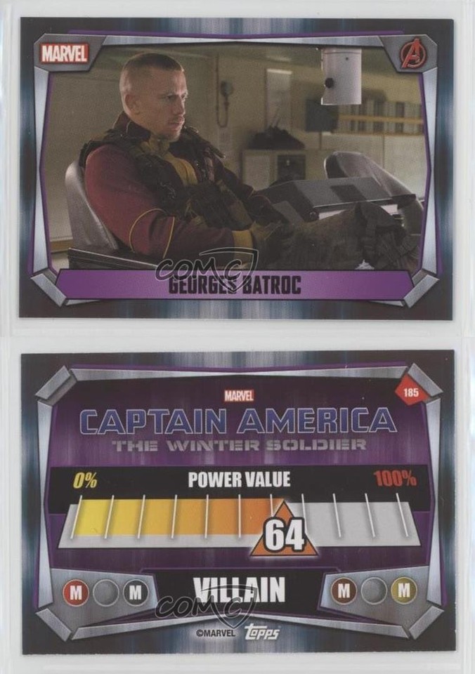 2017 Marvel Missions TCG Captain America The Winter Soldier Georges ...