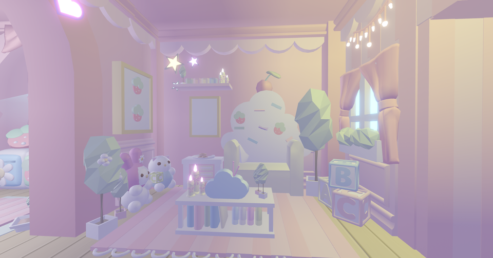 🌟Adopt Pets🦒with me 👶 Melody🎵 Tiny 🏠Pastel🩷House Pets Home | eBay