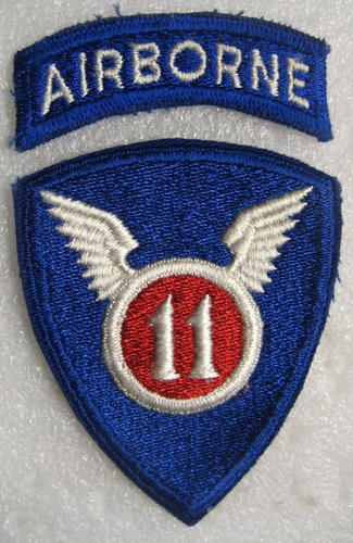 /US Army Patch 11th Airborne Division 1940-50s | eBay