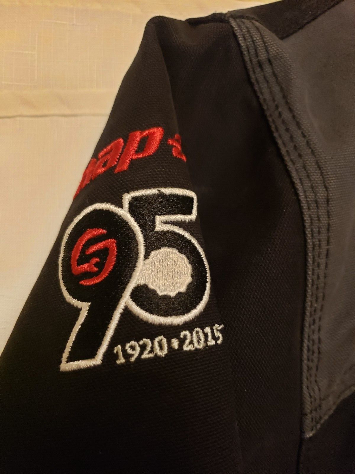 Snap On Tools Men's 95th Anniversary Black Quilted Ho… - Gem