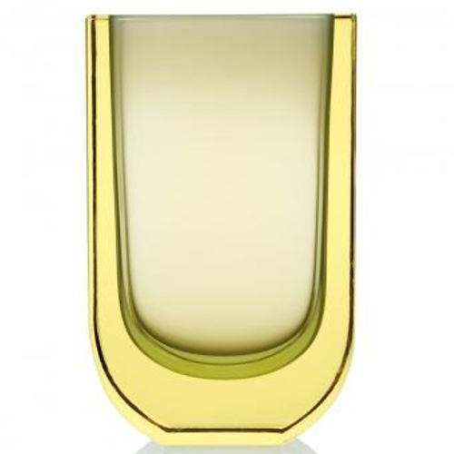 FOUR SEASONS VASE Moser AUTUMN #2901 Czech Republic 12" tall NEW NEVER ...