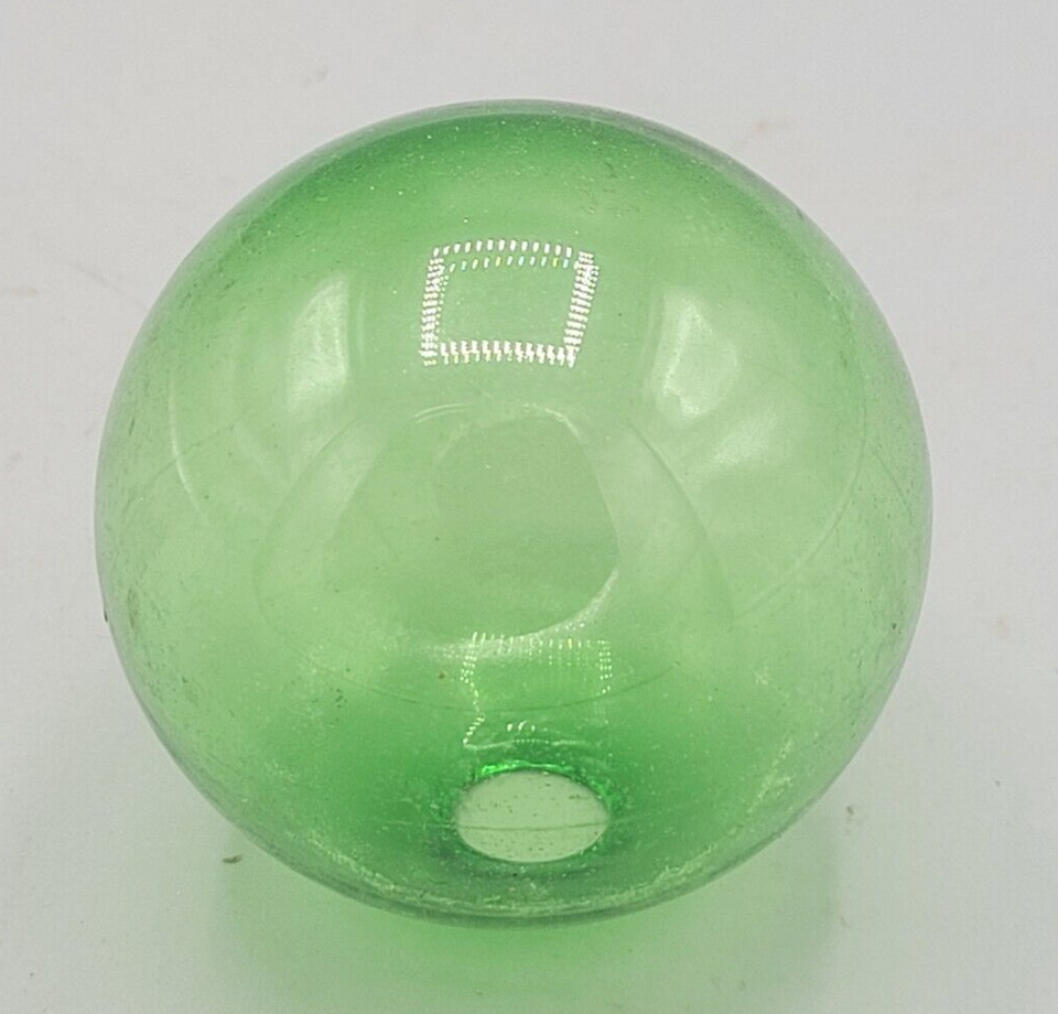 Antique Green Glass Target Ball | eBay
