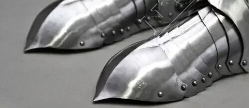 Medieval Steel Armor Shoes ~ Functional Armor Larp Templar Knight ...