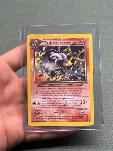 Pokémon TCG Dark Houndoom Neo Destiny 7/105 Holo Unlimited Rare | eBay