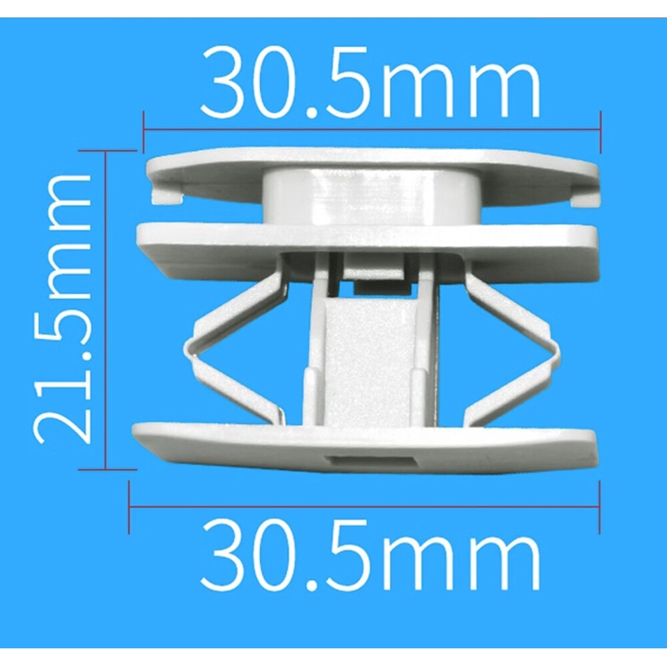 5 Car Rocker Panel Moulding Trim Retaining Clips for Ford Escape | eBay