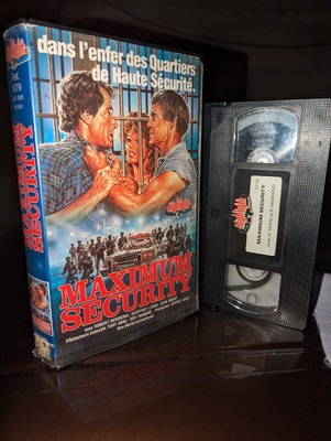 Vhs Maximum Security | eBay