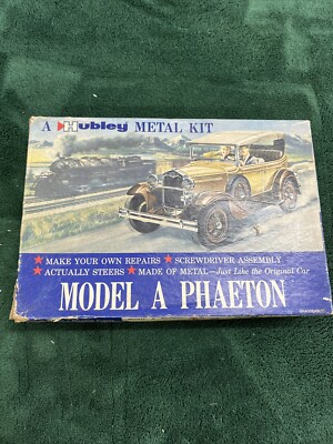 Hubley Metal Car Kit Model A Phaeton (NEW) | eBay