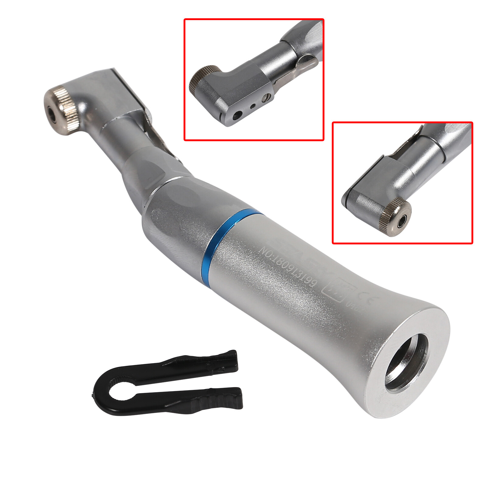 NSK Style Dental Low slow Speed Contra Angle Handpiece E-type Blue Ring ...