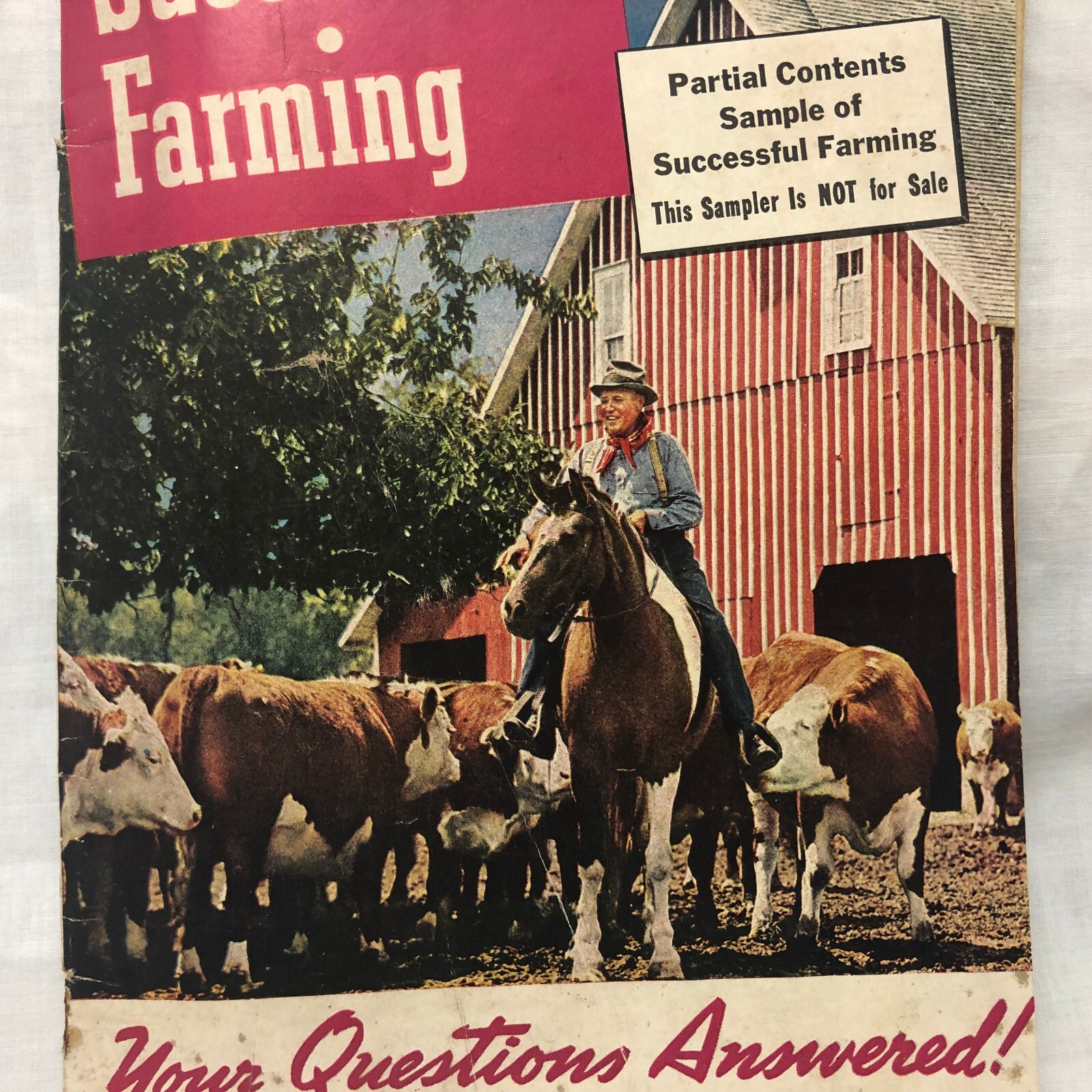 Vintage 1941 Successful Farming Booklet | eBay
