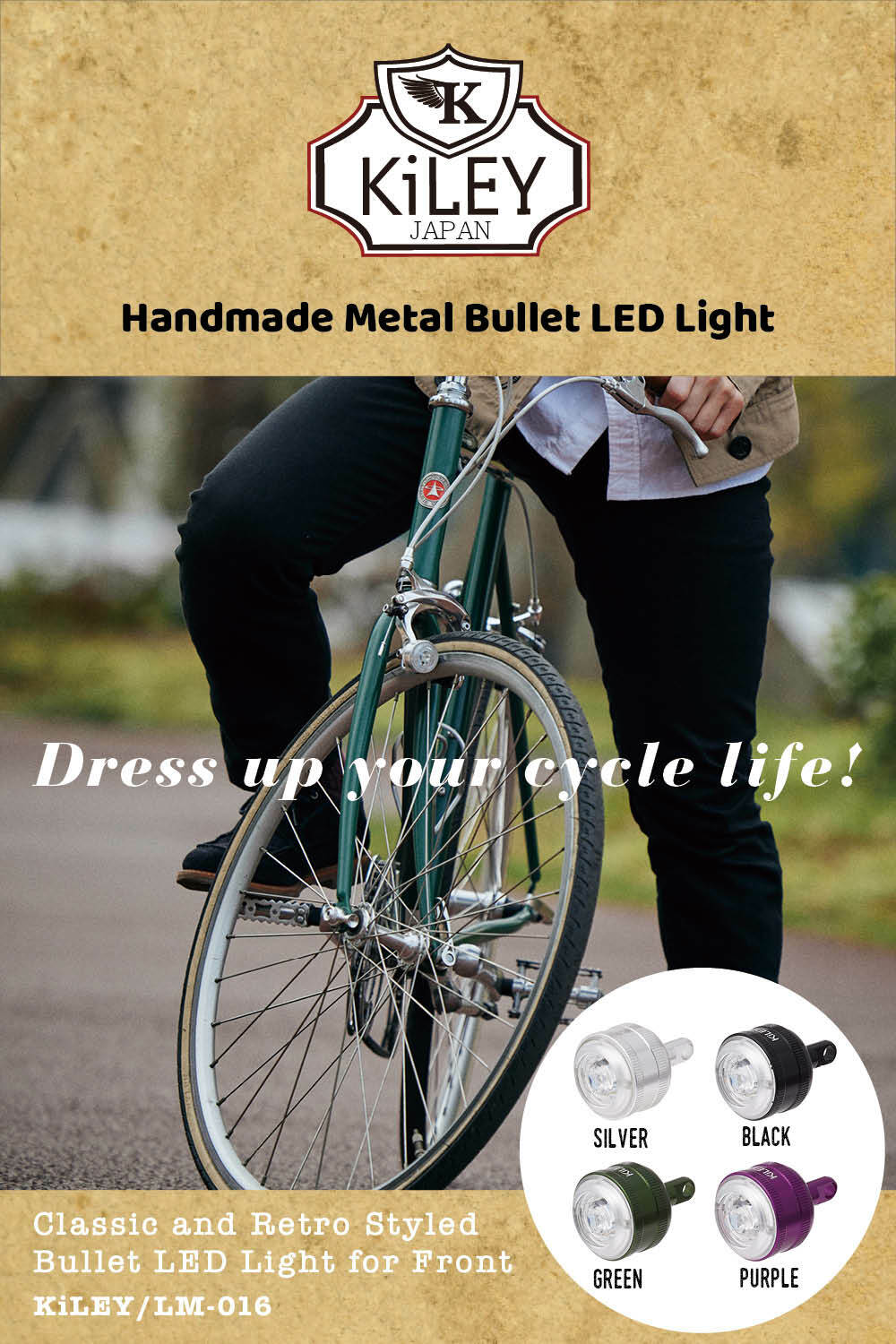 KiLEY LED Bicycle Front Light ”Eyelights” USB Rechargeable Compact LM-016 | eBay