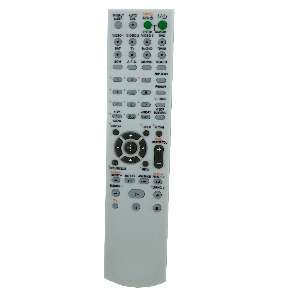 Remote Control For Sony STR-KM5000 STR-KM7000 STR-KM7500 AV DVD ...