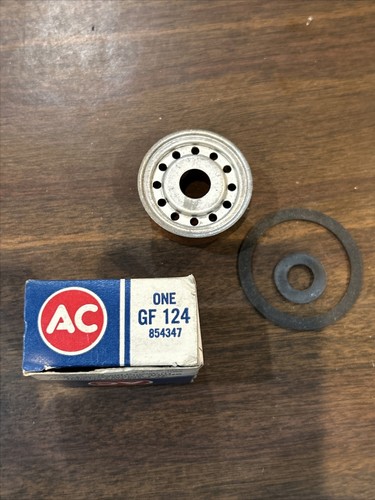 1953-62 Corvette NOS AC GF-124 GM 854347 Fuel Gas Glass Bowl Filter ...