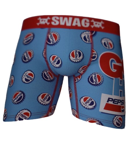 Swag Men's Pepsi Boxer Breif Size XL Waist 40-42 Inches | eBay