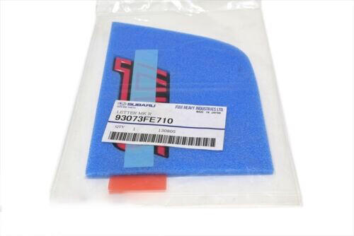 OEM 2005 Subaru Impreza WRX STi Rear Trunk Emblem Pink And Black NEW ...