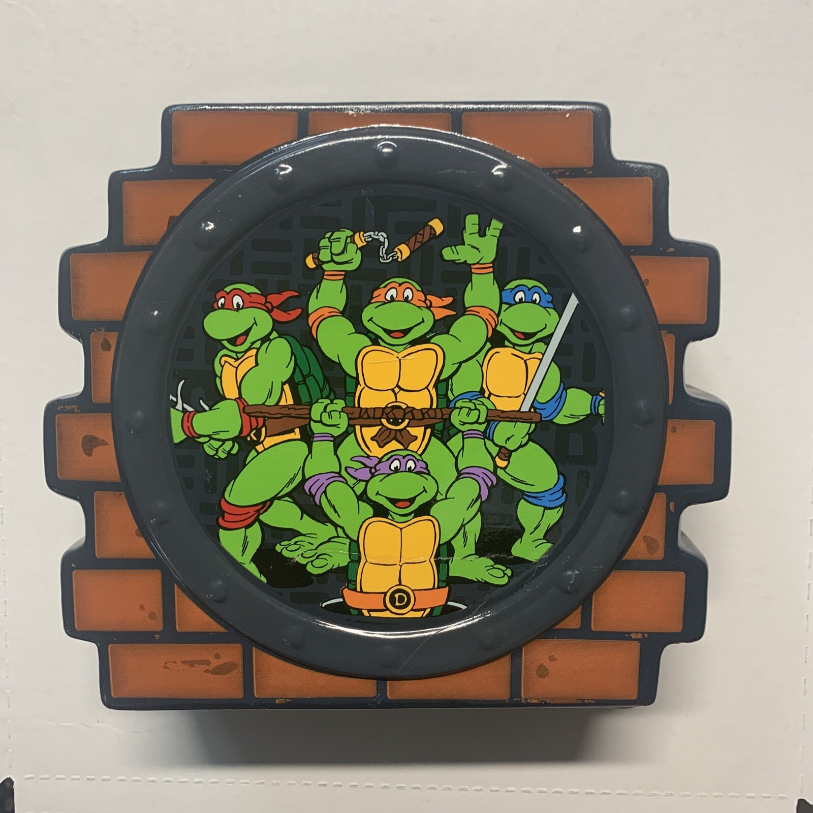 2015 7-1/2" Ceramic Coin Savings Bank Teenage Mutant Ninja Turtles ...