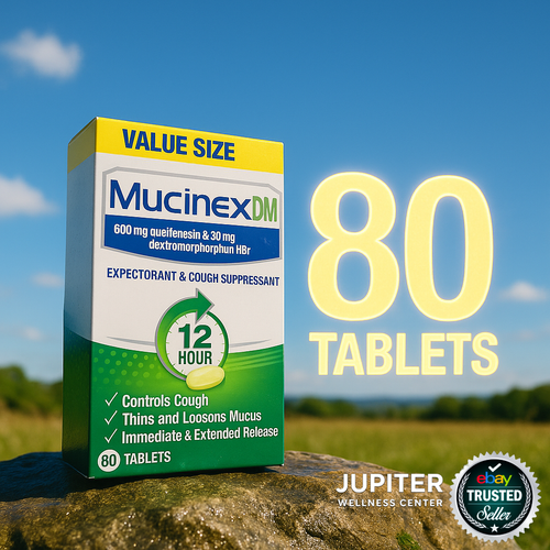 VALUE SIZE Mucinex DM Expectorant & Cough Suppressant Tablets, 80 CT ...