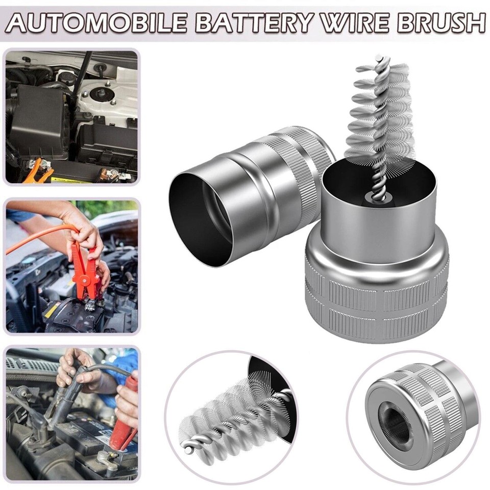 Car Battery Post Terminal Cable Cleaner Dirt Cleaning Corro D3P7 FAST ...