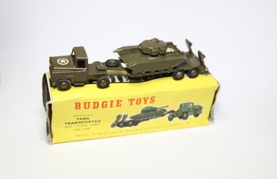 Budgie Articulated Tank Transporter In Original Box - Excellent Vintage ...