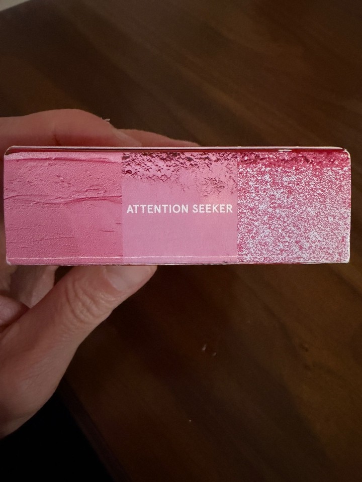 O/S One Size Cheek Clapper 3D Blush Trio in Attention Seeker Full Size ...