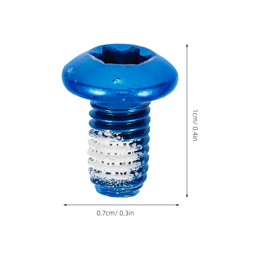 10pc Bike Brake Disc Screw Bolt Bike Fixing Bolt Stainless Steel Disc ...