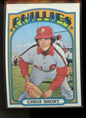 1972 TOPPS #665 CHRIS SHORT PHILLIES NRMINT E014600 | eBay